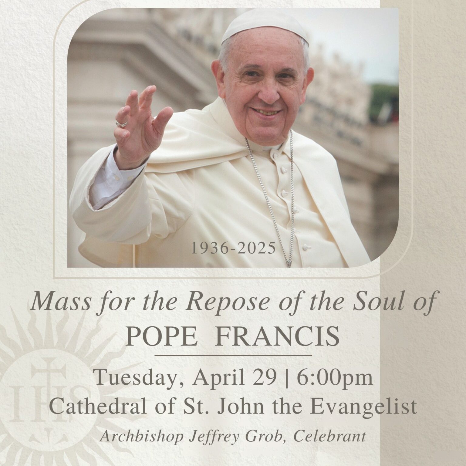 Remembering Pope Francis | Saints Peter and Paul Catholic Parish
